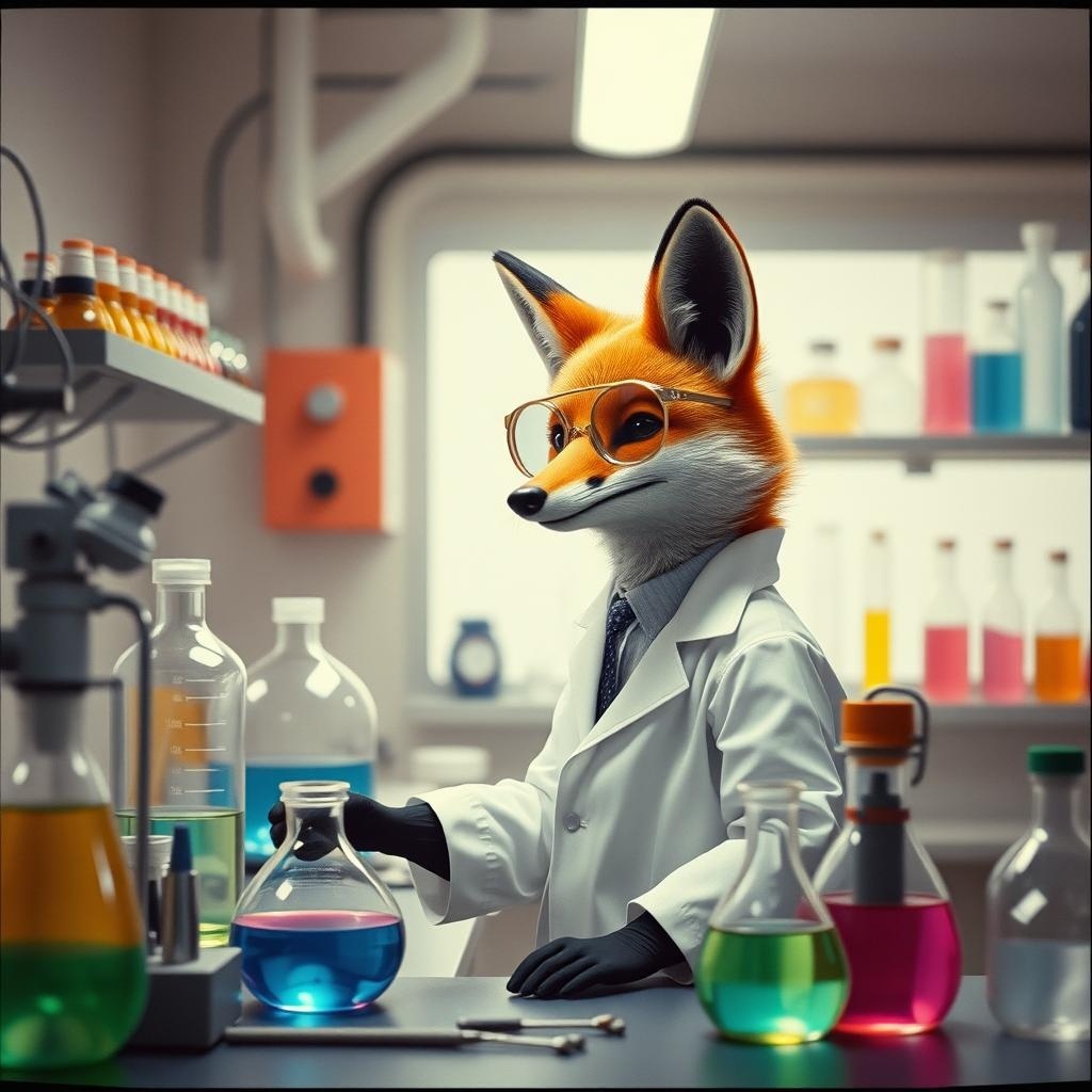 O laboratorio da Raposa (The Fox´s Laboratory) by @insonio | Suno