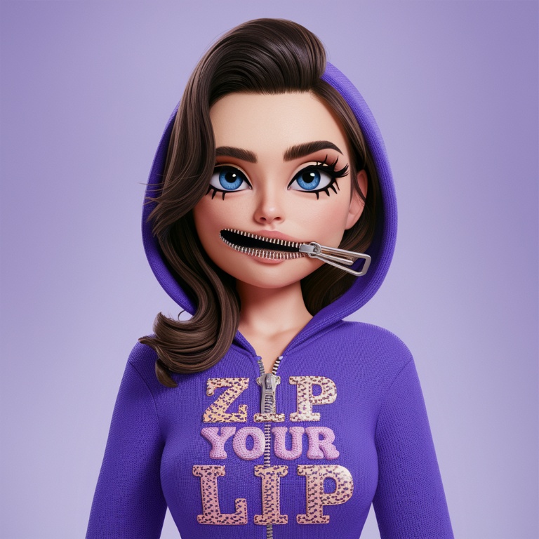 Zip Your Lip by AI Magician | Suno