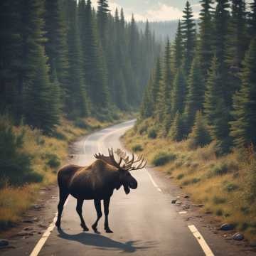 Moose Crash Test by @aleph | Suno