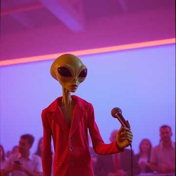 Alien voice singing by Pre_Hun | Suno