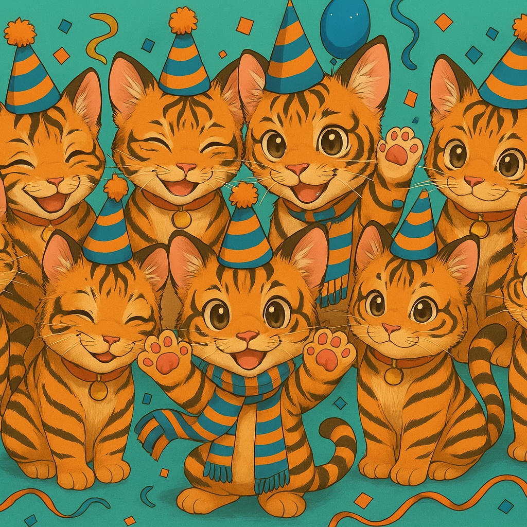 Tiger Cub Party Forever (Remix) (Remastered) by Tiger__ | Suno