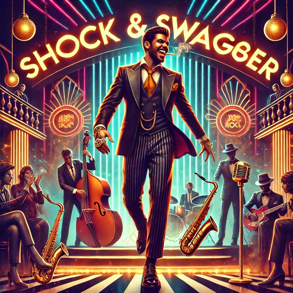 Shock & Swagger by Fox Grey (chill, EDM, jazz, swing music) | Suno