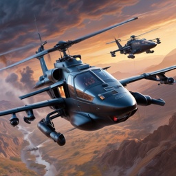 Airwolf - Alternate Flightpath by AniMartyMusic | Suno