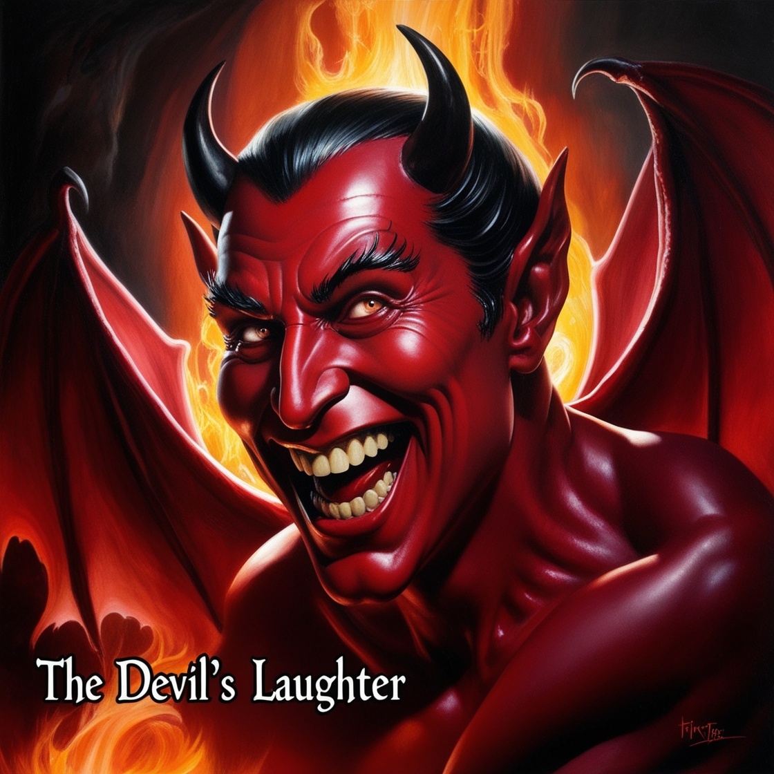 The Devil's Laughter by @synchronisedwhitenoise653 | Suno