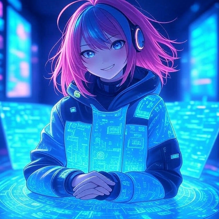 Byte me, Bite me. (Anime Glitch Mix) by HartOZ | Suno