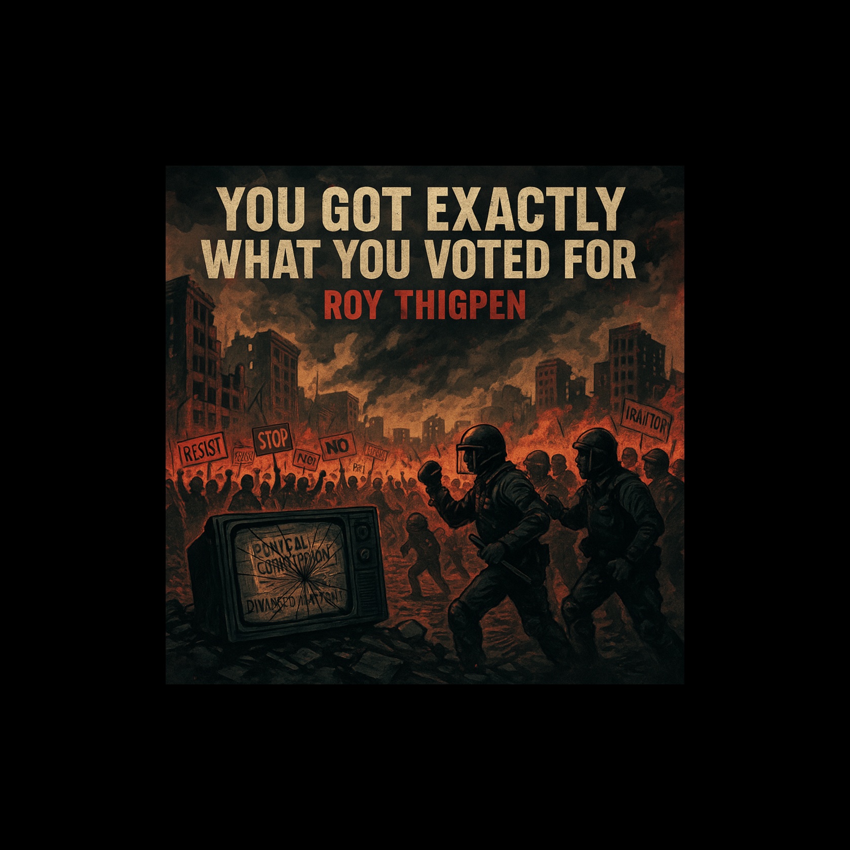 You Got Exactly What You Voted For (Roy Thigpen) by Roy Thigpen | Suno