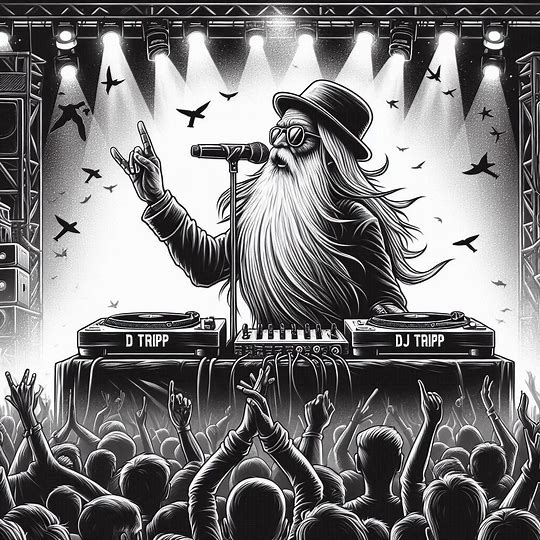 Psychedelic Tripp by Old Man DJ Tripp | Suno