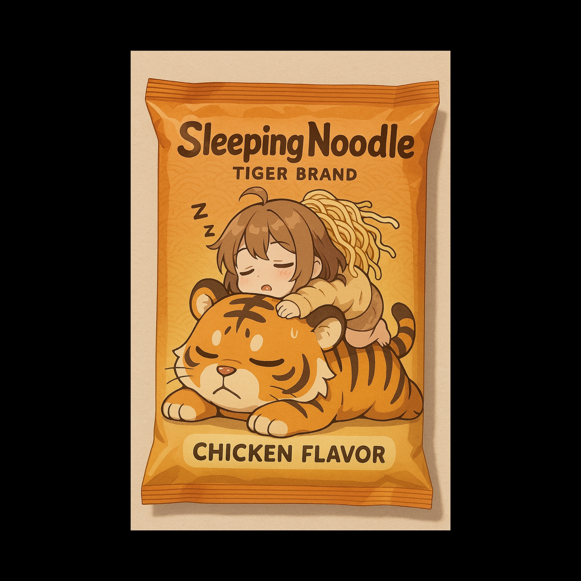 Sleeping Noodle, Tiger Brand, Chicken Flavor by Tiger__ | Suno