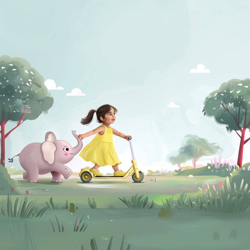 Papa Elephant & Violette by @sebesperance | Suno