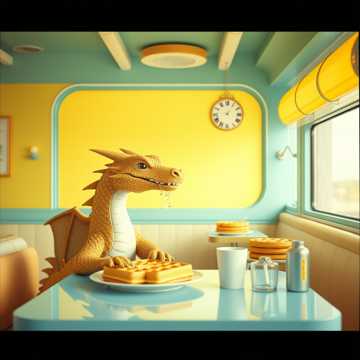 Waffle House Dragon by WAFFLESTHEDRAGON | Suno