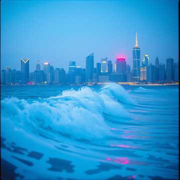 Neon Tides by age3m | Suno