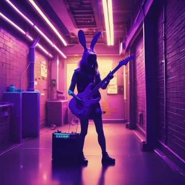 Troublesome Metal Bunny by @g_wizzy | Suno