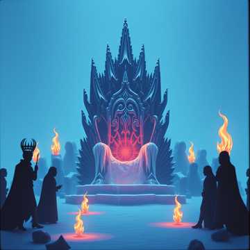 Inferno's Throne by Evin, the Holy Beast | Suno