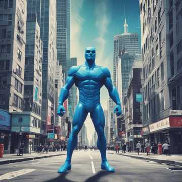 Tick Tock Hero - Big Blue Punk Rock Anthem by SensoryVinyl5790 | Suno