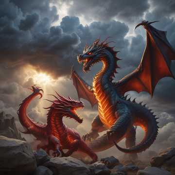 Dambuhalang Apoy ng Dragon Kasama ang Alakdan by WMradyo.69 | Suno