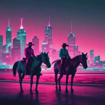 Neon Prairie Dreams B by D'Pooch | Suno