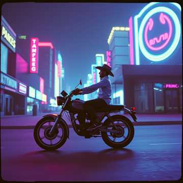 Neon Rodeo by @satoshi_morikawa | Suno