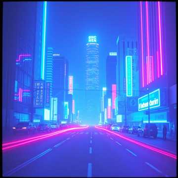 Neon Survival v2 by ROTCODEHT | Suno