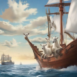 Goats on the Sailing Ship by @yellowscreamo939 | Suno