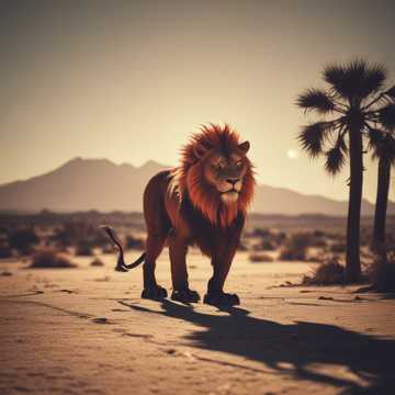 Scorpion Lion Man by Fiction Music Maker | Suno