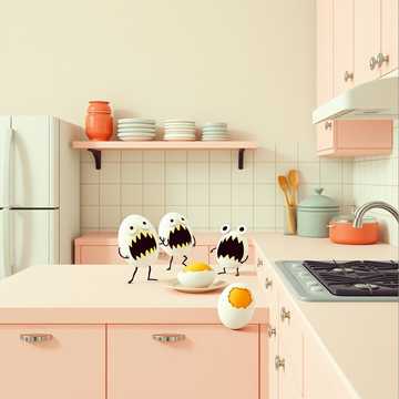 Evil Monster Eggs by Spork Borkman | Suno