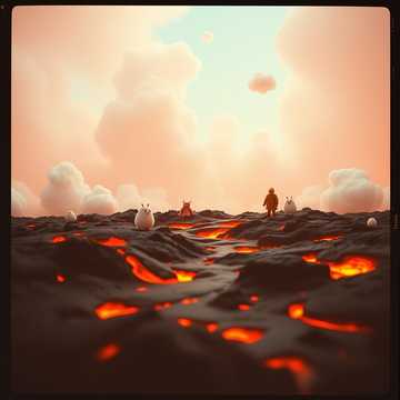 OK, Now There's Lava by Immaculate Toilet | Suno