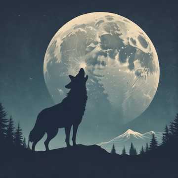 silent wolf by Gamle dreng dk | Suno