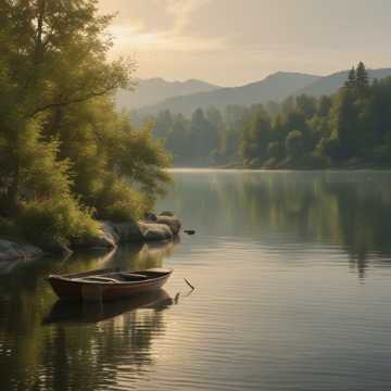 Echoes on the Lake by Lou Dee | Suno