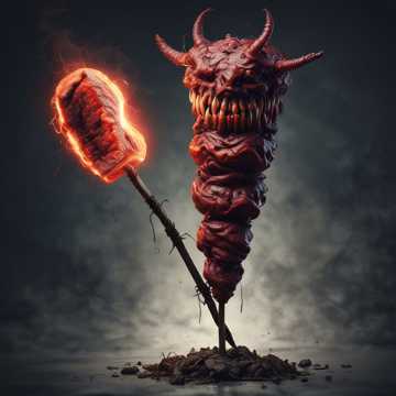 EVIL MEAT by The Weaver | Suno