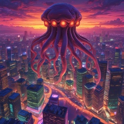 Neon Nemesis by @nkk47 | Suno