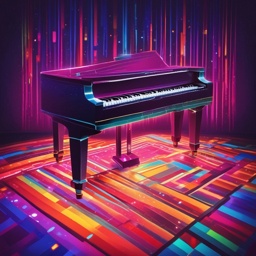 Neon Piano by @4lph40meg4 | Suno