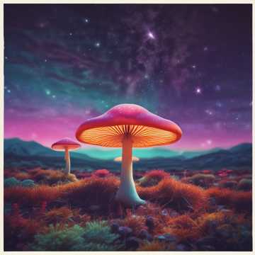 Nebula mushrooms (Original) by NoobPlayerStillLivin | Suno
