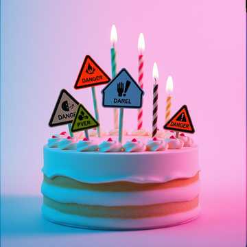 Danger Cake by @immaculatetoilet | Suno