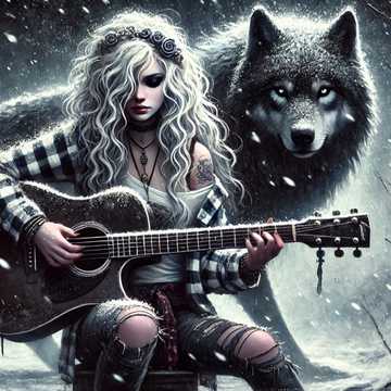 🎵 Listen to A Light in the Snow | @varegg [Suno Goes Punk] on Suno