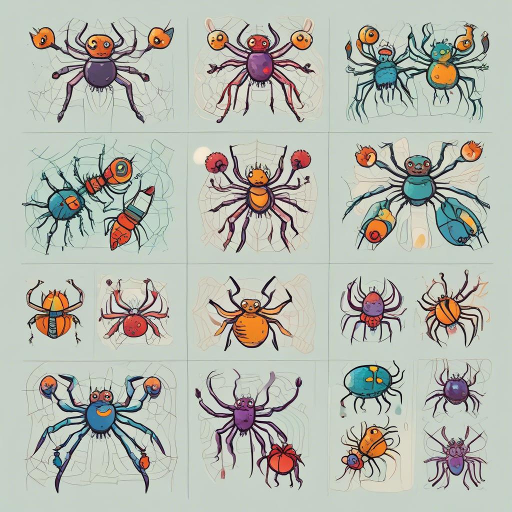 Spooky spiders everywhere! by UnicornStudio | Suno