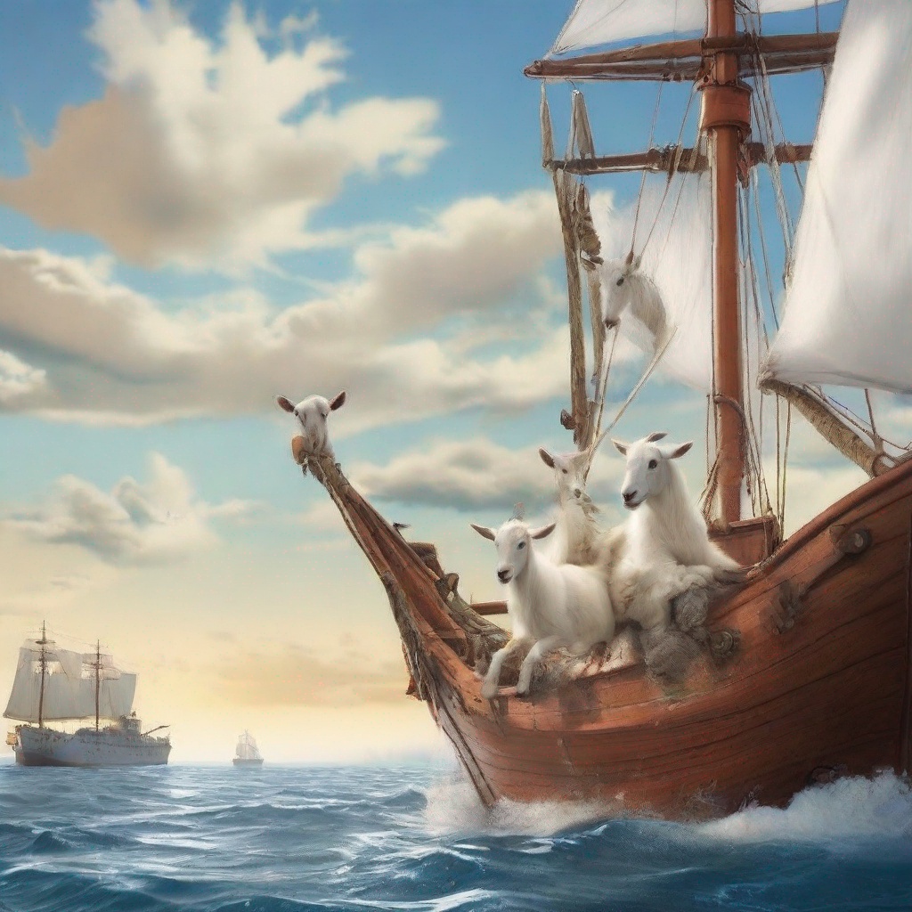 Goats on the Sailing Ship by YellowScreamo939 | Suno