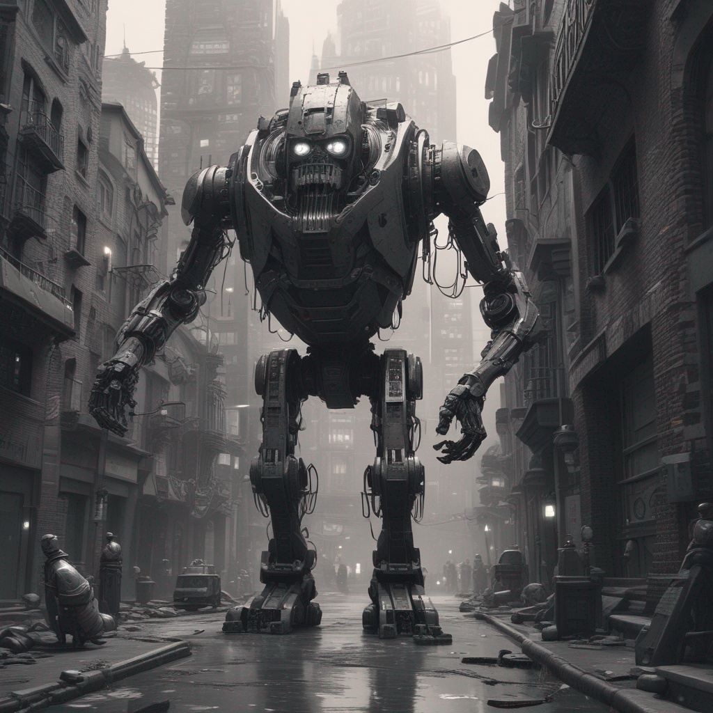 Avenue of Gibots by Surealian | Suno