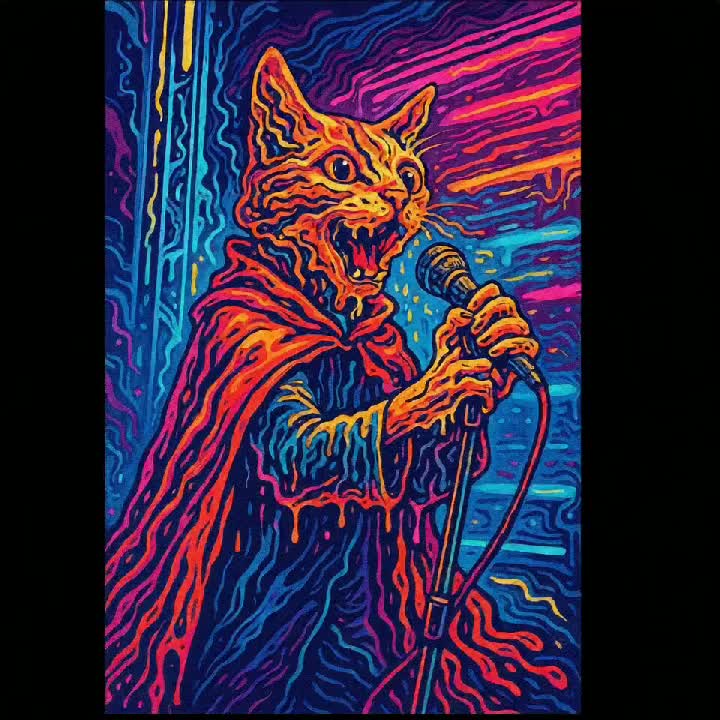 Cat: DnB Breaks Cover (by Feline Music) by RAMØNA.SØPHIA | Suno