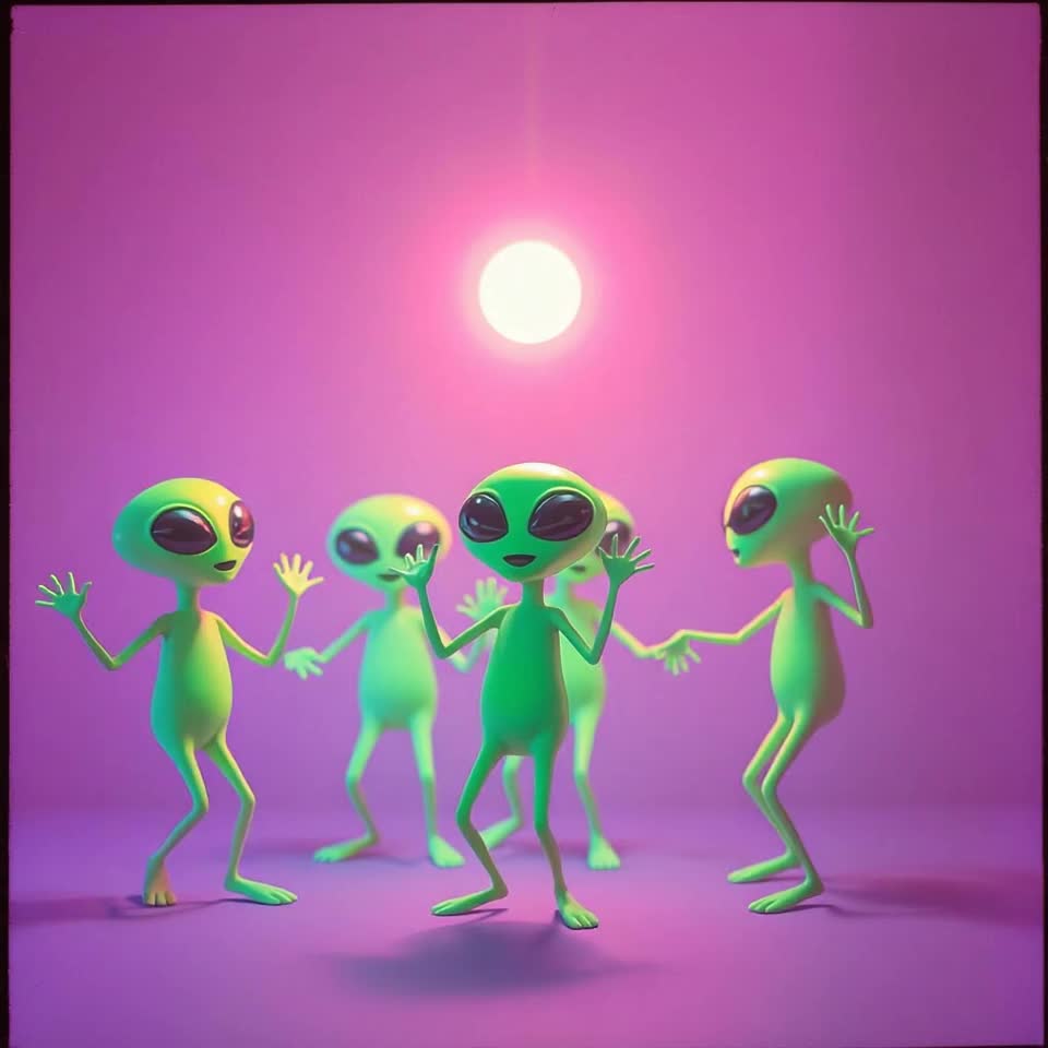 Aliens, Hands Up! by To4kawa | Suno