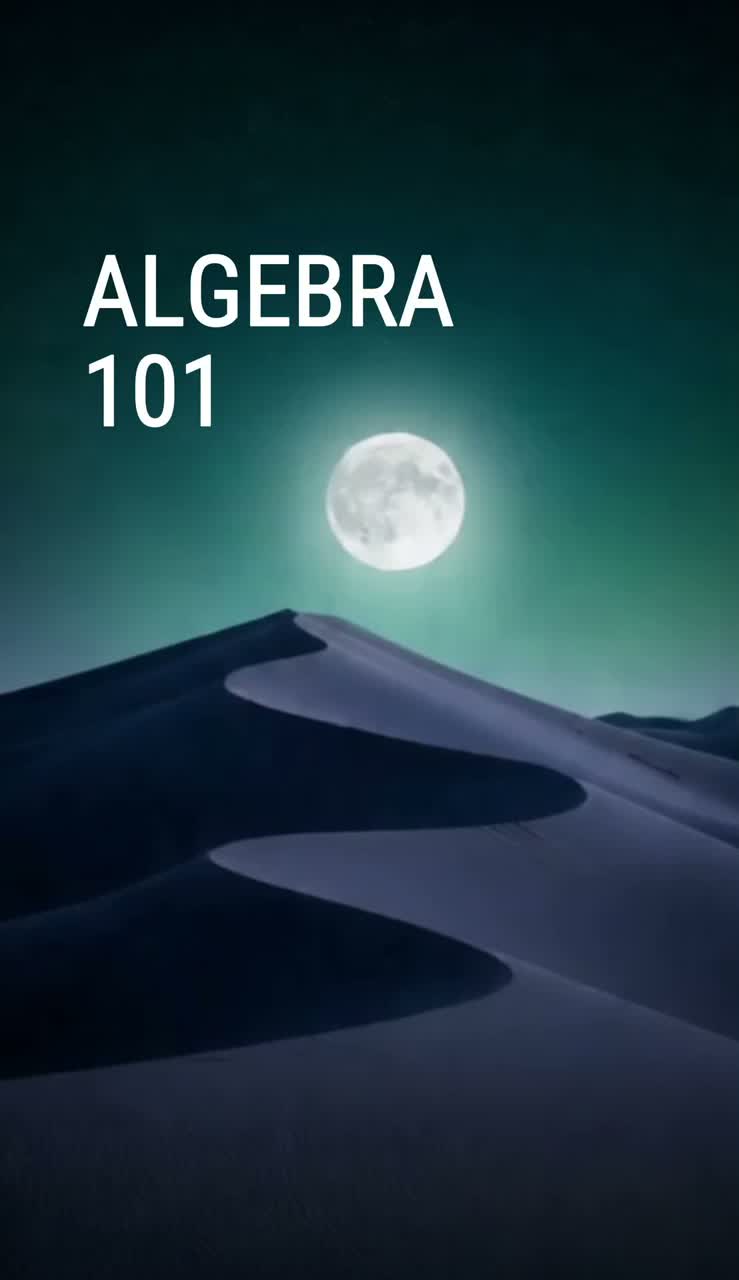 Algebra 101 by 𝗜+𝗔𝗜 | Suno