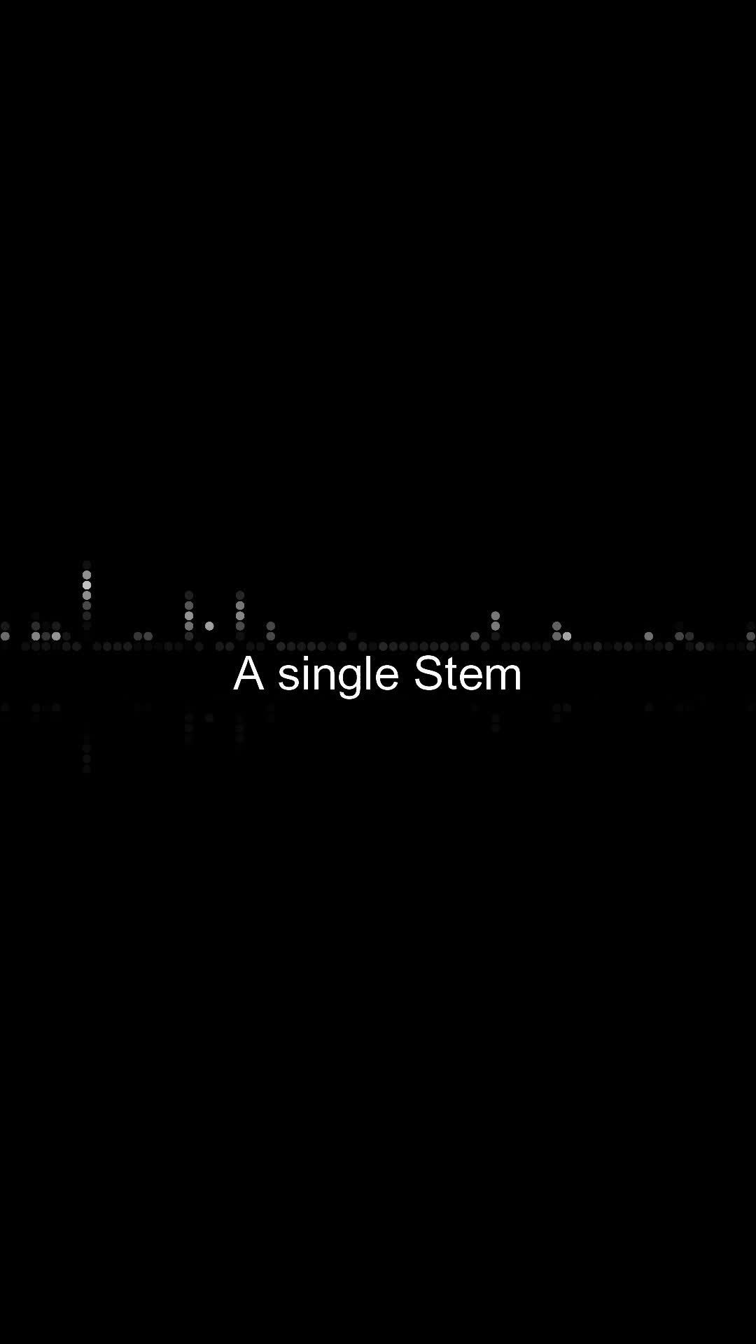 A single stem by >/\