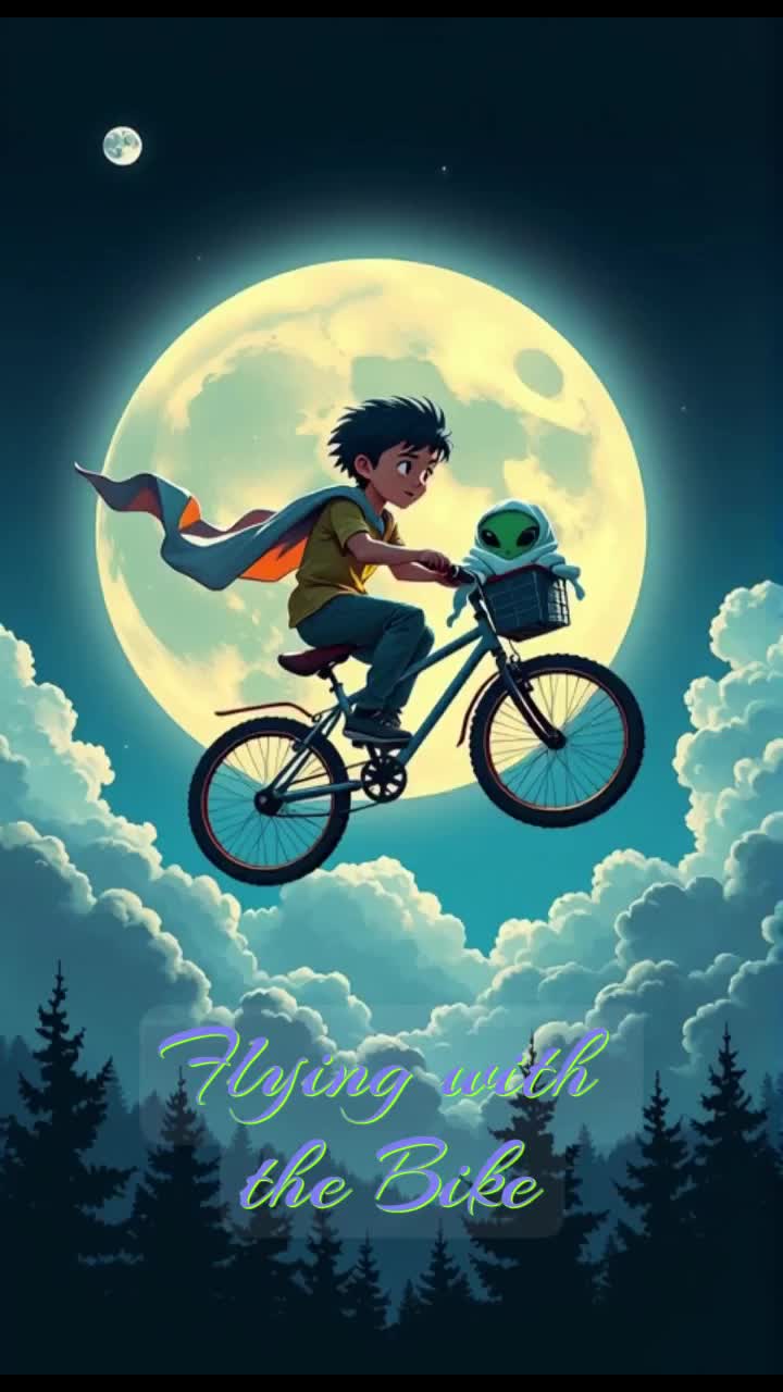 Flying with the Bike [# StorytellerZ MOVIE SOUNDTRACK (SONG) EVENT ] by Phantommieke | Suno
