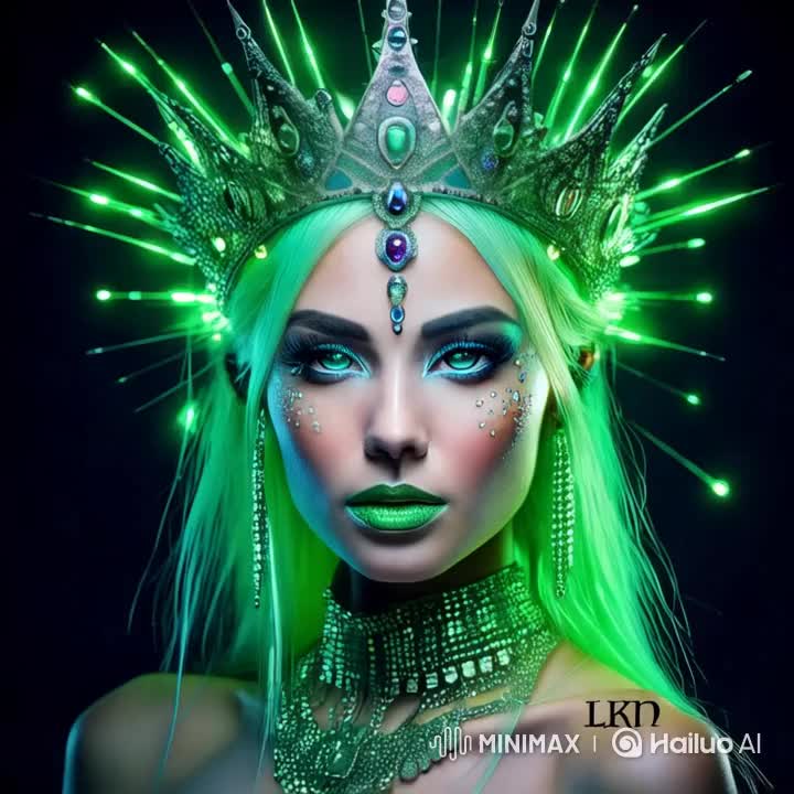 sAtIre | Neon Queen by LKN 💚 | Suno