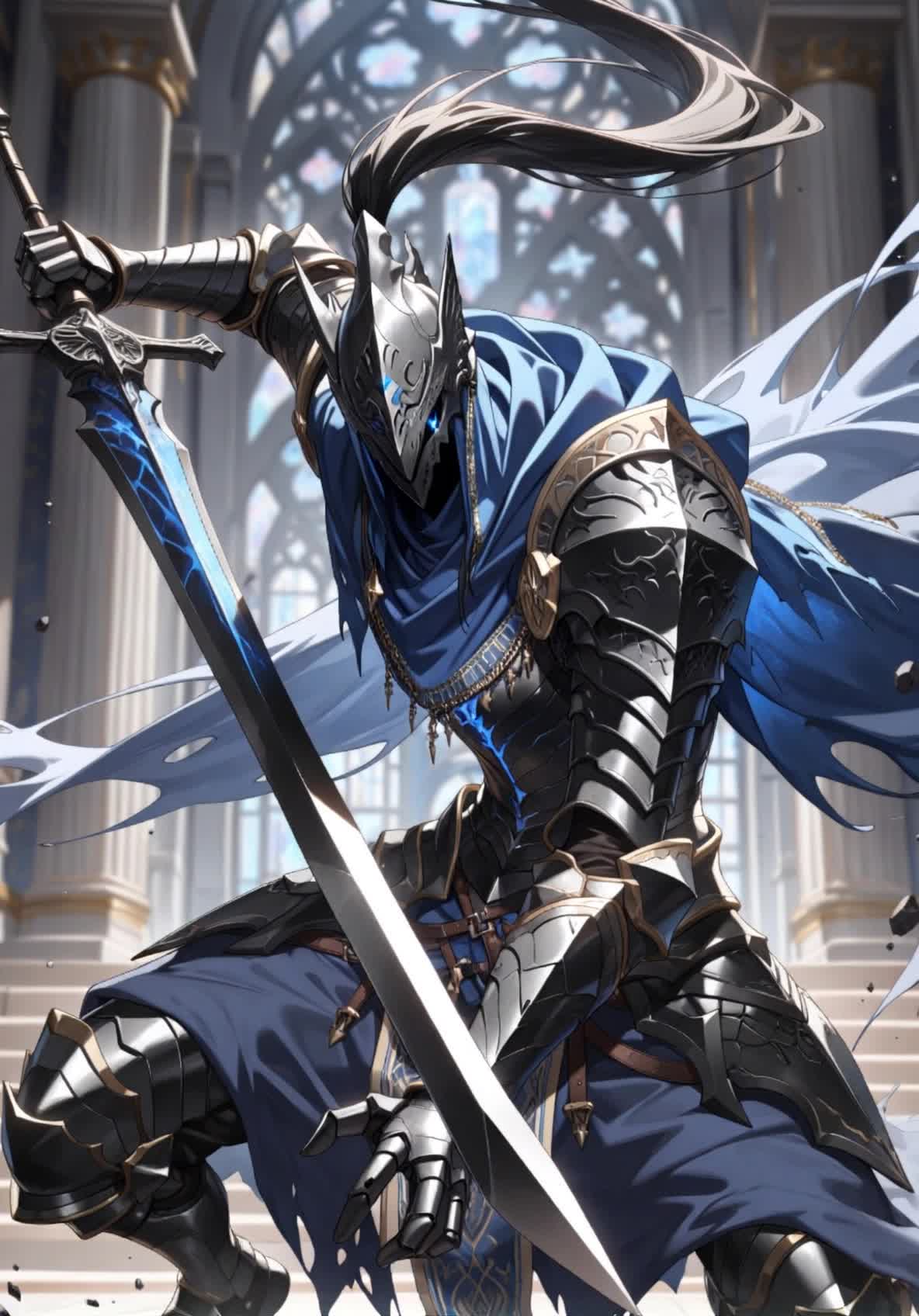 Oathbound Eclipse - The Fallen Knight by Serika | Suno