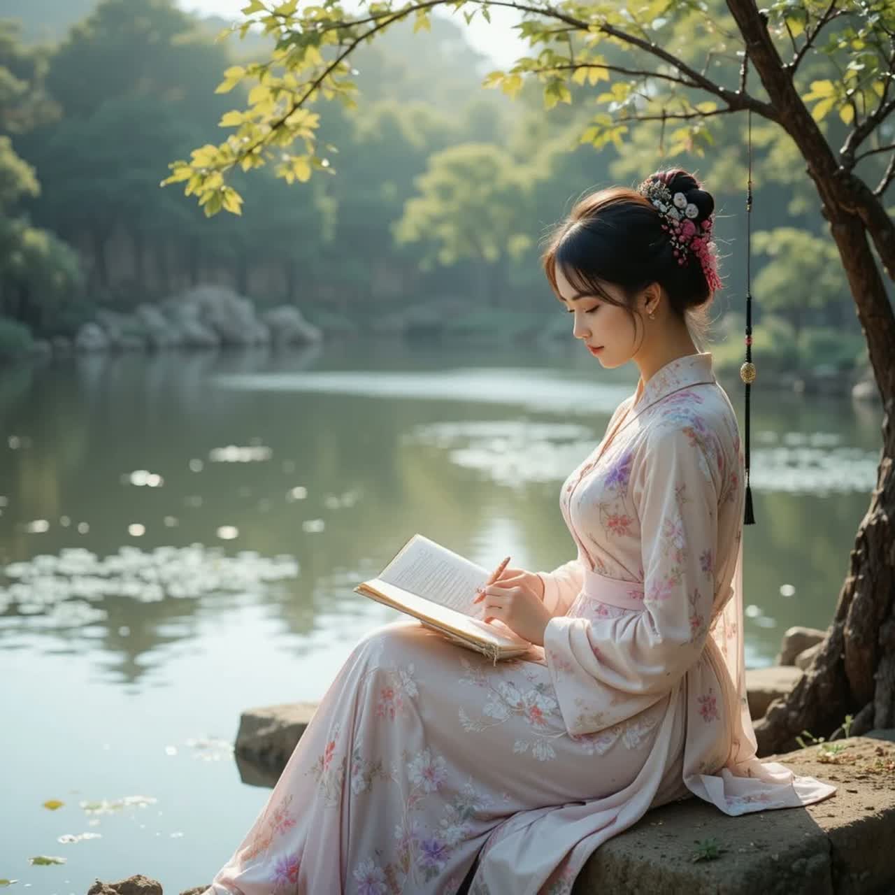 The Woman Who Launched A Thousand Poems 2 by Alleyg8er | Suno